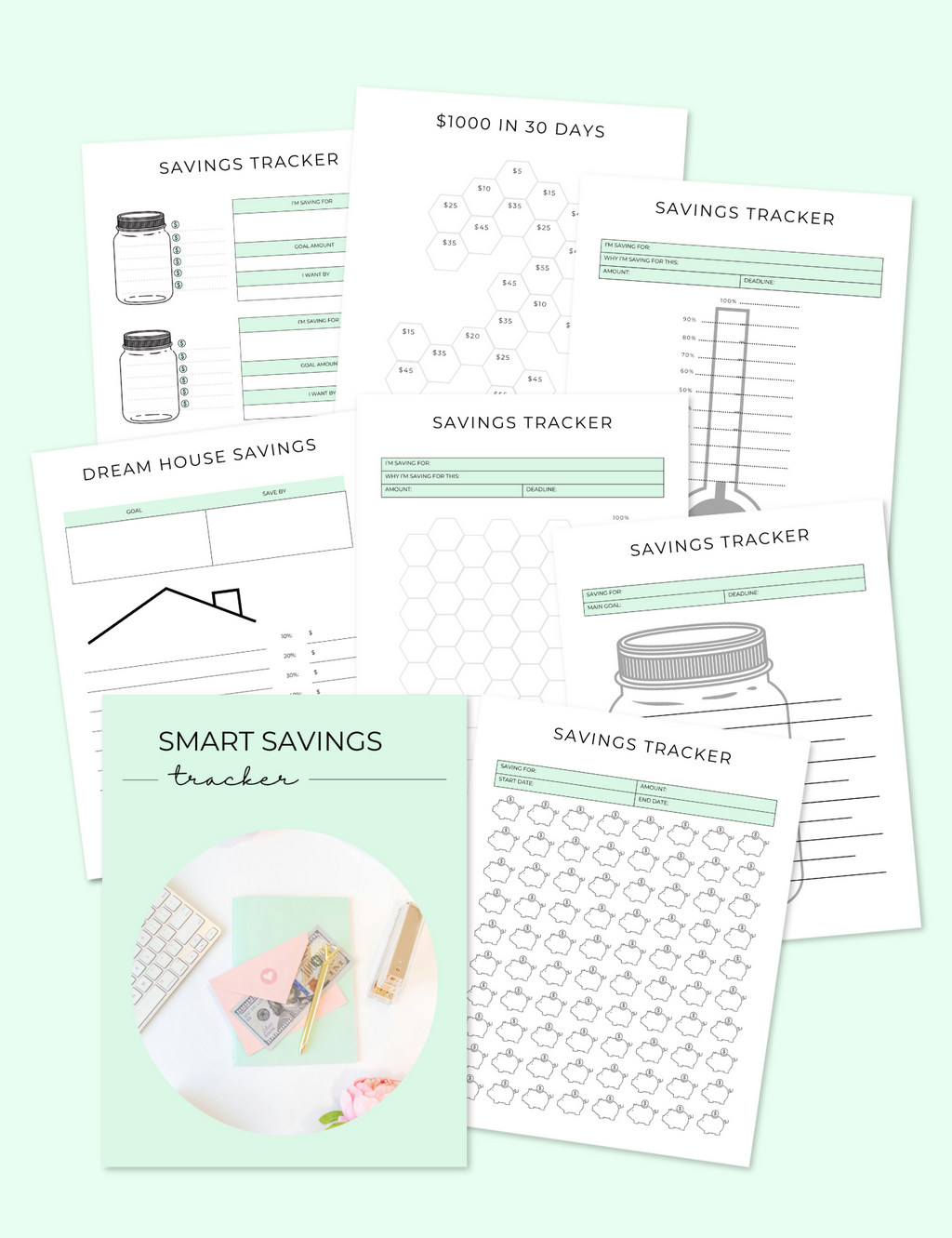 Smart Savings Tracker | A Blissfully Beautiful Boutique