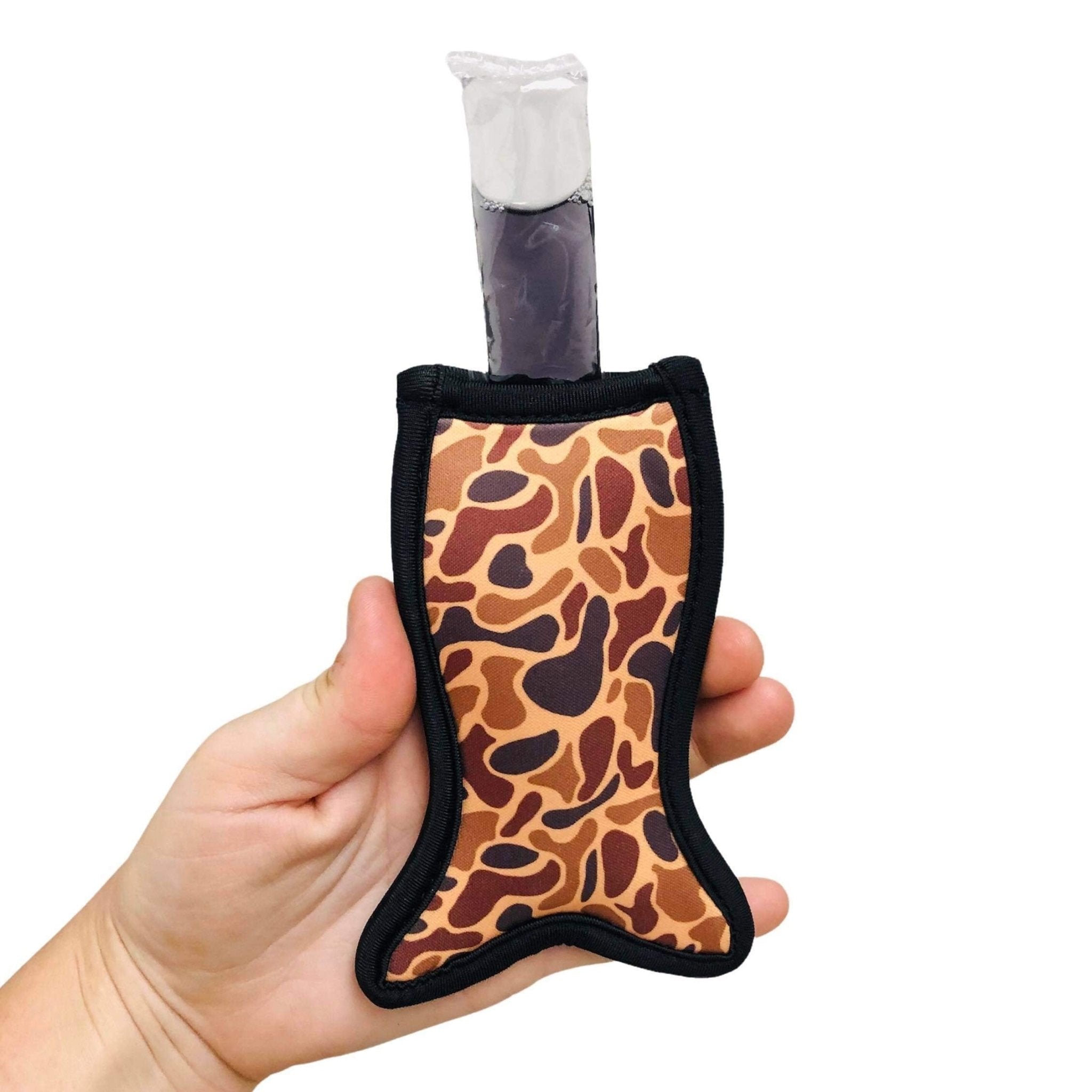Old School Camo Icy Pop Holder | A Blissfully Beautiful Boutique