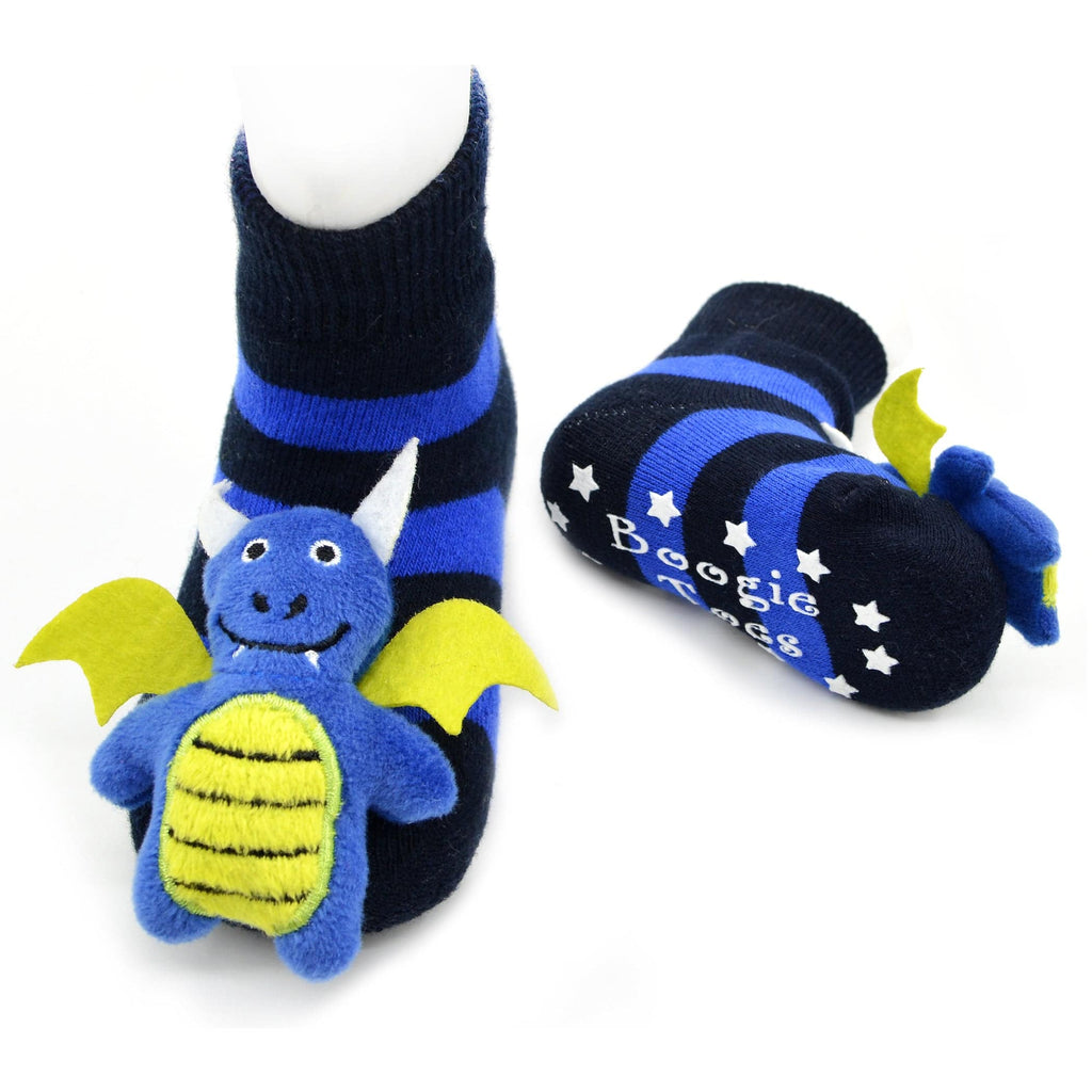 Boogie Toes - Blue Dragon Socks | A Blissfully Beautiful Boutique